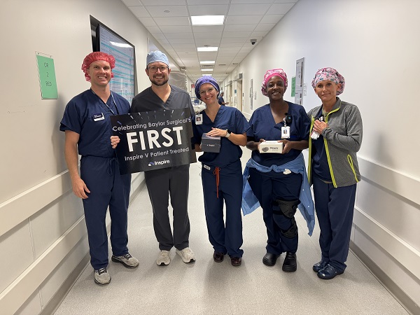 First Inspire V Implant in Fort Worth Surgical Centers | Dr. McIntyre ...